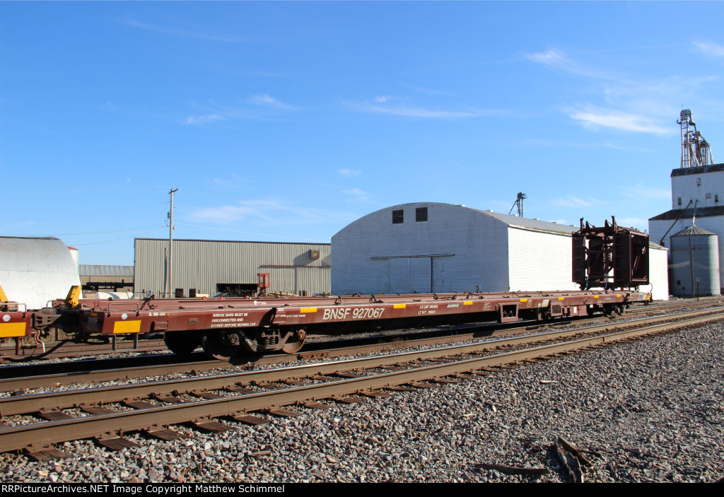 89ft. BNSF MoW Flat Car